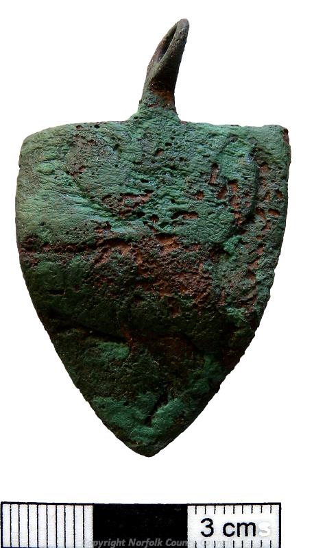 Multi-period-findspot-including-a-lead-pot-mend-and-a-medieval-horse ...