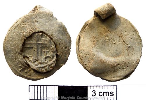 Multi-period-findspot-including-a-lead-pot-mend-and-a-medieval-horse ...