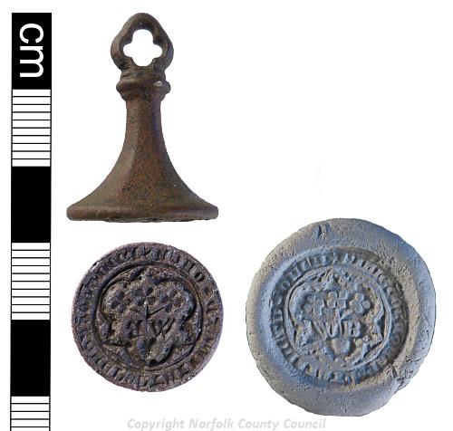 Medieval-seal-matrix - Norfolk Heritage Explorer