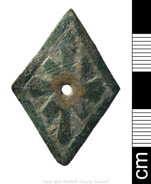 Medieval-harness-mount-and-post-medieval-modern-pottery - Norfolk ...